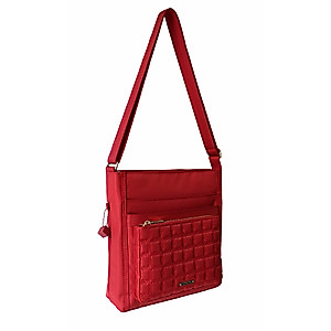 Hedgren Rosa Quilted Crossbody, Sun Dried Tomato