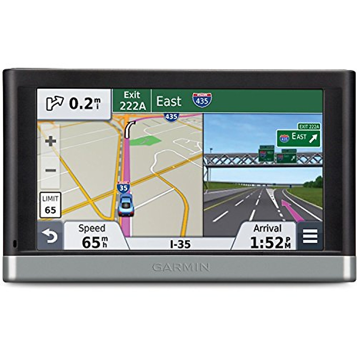 Garmin Nüvi 2557LM 5-Inch Portable Vehicle GPS with Lifetime Maps (Certified Refurbished)