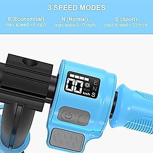 Electric Scooter for Kids, 3 Gear Speed Mode Up to 10mph 7" Solid Tire LED Rainbow Light 150w Motor 2.5ah Battery Lightweight Foldable Electric Kick Scooter Kids Ages 6-15 (Sakura Pink)