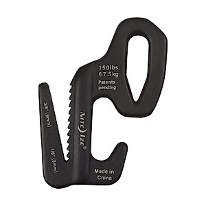 Nite Ize Figure 9 Rope Tightener, Large - Black (3-Pack)