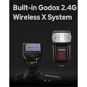 Godox V850III 2600mAh Li-ion Battery Camera Flash for Canon Sony Nikon Fuji Fujifilm Olympus Panasonic Pentax Camera Flash Speedlight Speedlite,for DSLR Cameras Digital Cameras with Standard Hot Shoe