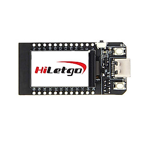 HiLetgo ESP32 LCD WiFi Kit ESP-32 1.14 Inch LCD Display WiFi+Bluetooth CH9102 USB Type-C Internet Development Board for Arduino ESP8266 NodeMCU