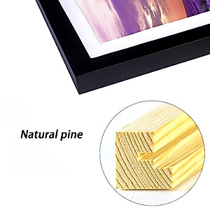 Mxtallup 16 x 20 Diamond Painting Picture Frames 40x50cm Diamond Art Frame , Display Pictures14x18 Inch 35x45 cm with Mat or 16x20 Inch40x50 cm Without Mat, Wall Diamond Embroidery Photo Frame