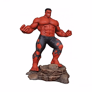 DIAMOND SELECT TOYS Marvel Gallery: Red Hulk PVC Figure,Multicolor,One-Size