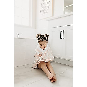 Premium Knit Hooded Bath Towel"Kiana" by Copper Pearl