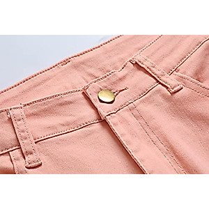 WULFUL Men's Ripped Jeans Slim Fit Skinny Stretch Comfy Denim Jeans Pants