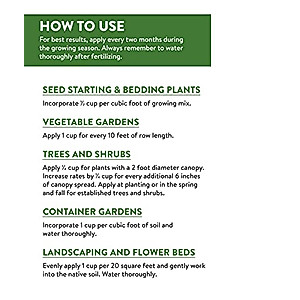 Burpee Natural Purpose Granular 4-Lb Organic Food for Growing Strong Plants | Good for Vegetable Garden, Flower Garden & Seed Starting, 4 lb, 4lb. Bag