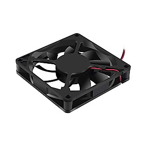 Dorhea 80x80x15mm Fan 12V 2Pin DC 8015 Brushless Cooling Case Fan for Cooling PC Computer Case CPU Radiator Cooler Fan 2Pin