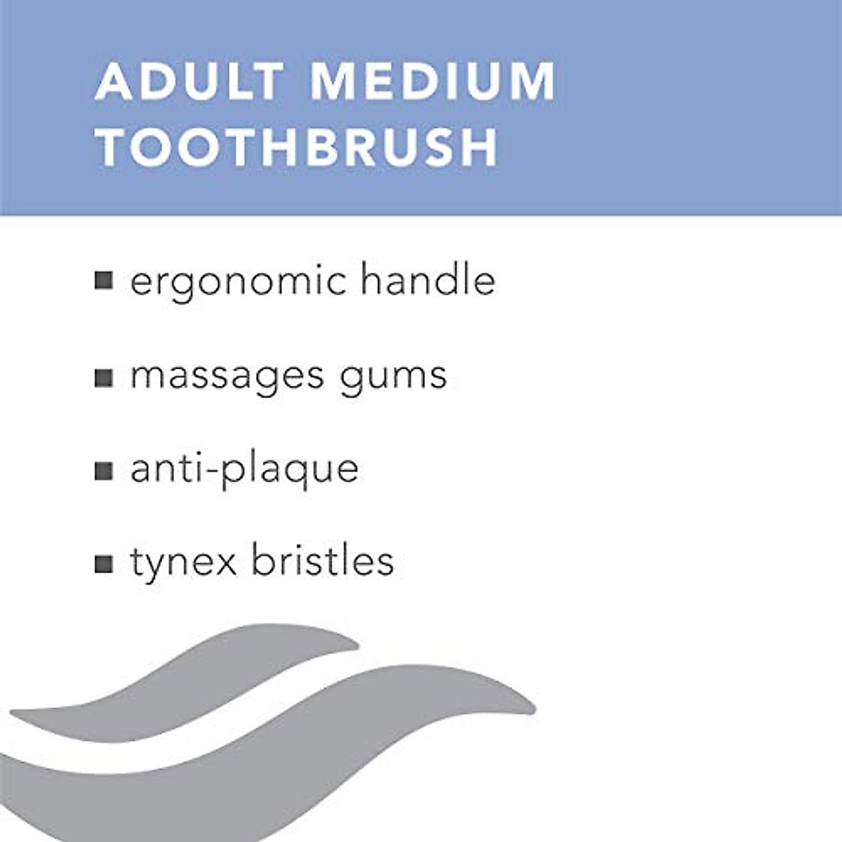 DENTISSIMO SWISS BIODENT Premium Oral Care Medium Bristle Toothbrush with Ergonomic Handle, Colors May Vary, Pack of 3