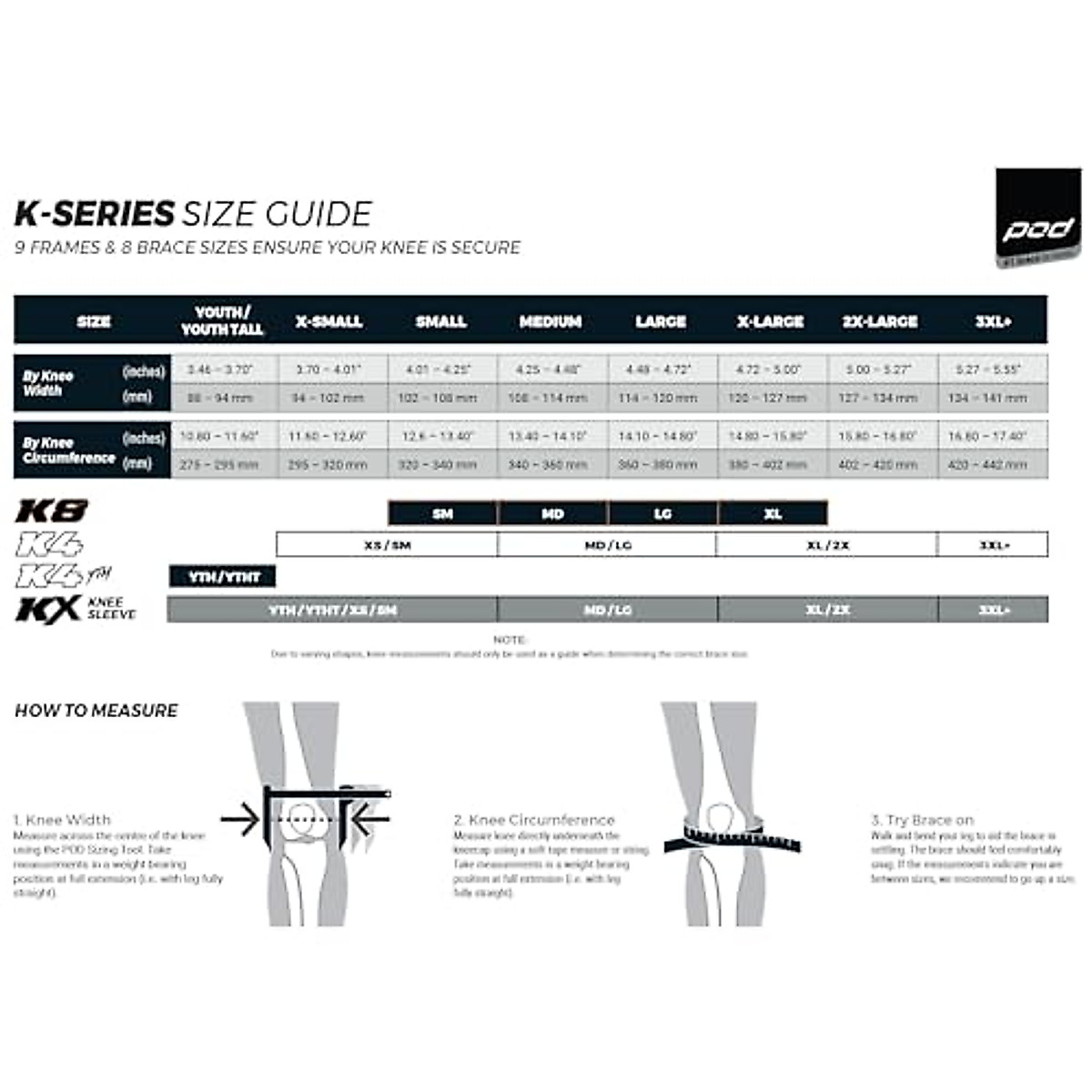 Pod K4 2.0 Knee Brace (LT)
