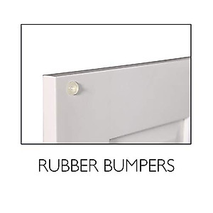 Design House 584870 Bath Shaker 2-Door Bathroom Vanity with Cultured Marble White Top, 4-Inch Centerset, 2 Piece