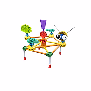 Tinkertoy Adventures Building Set - 100 Parts - Ages 3 & Up - Creative Preschool Toy