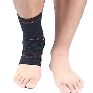 EXCEART 1PC Silicone Support Sleeve Sports Sleeve Protector Socks Arch Support Wraps Support Socks Foot Compression Sleeve Elasticity Fitness