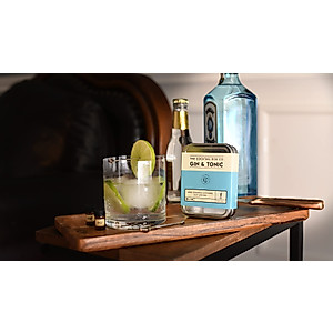 Cocktail Making Kit【6 Piece Gift Set】Old Fashioned Kit, Margarita, Mai Tai, Gin and Tonic, Moscow Mule, Champagne Cocktail Mixology Kit with Bitters for Cocktails | Travel Cocktail Kit, Mixology Gifts