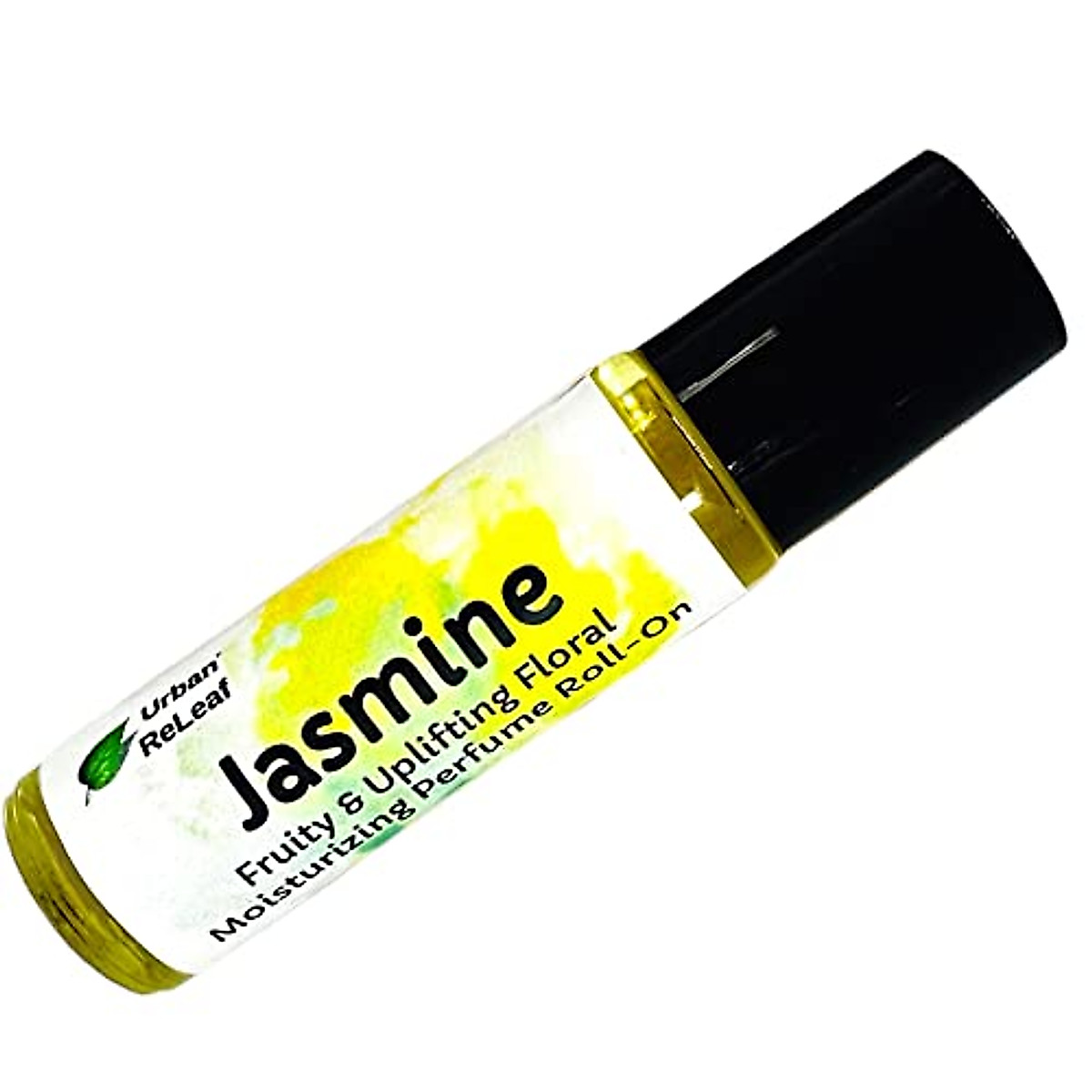 Urban ReLeaf Jasmine Perfume Oil Roll-On. Classic Floral Scent, Memorable, Fruity & Woody. Long Lasting Fragrance Oil, Moisturizing Jojoba & Alcohol-Free. Bottled in USA. Fits in purse or pocket!
