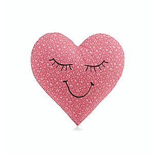 URBAN PLAYGROUND Solid Lavender Purple Hearts Kids Girls Cotton 4-Pc Quilt Set (Includes 2 Pillows) - Twin Size