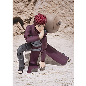 TAMASHII NATIONS Bandai S.H.Figuarts Gaara Naruto Shippuden Action Figure