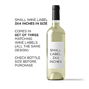 Grandparents Pregnancy Reveal Small Wine Labels, Set of 3, for Parents Mom and Dad, Announcements Gifts, Wine Bottle Stickers, Promoted to Grandparents, Im Pregnant