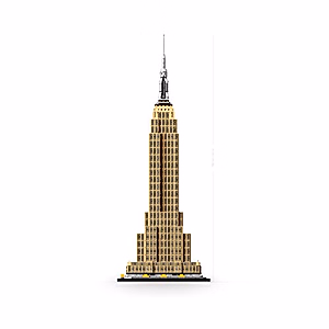 LEGO Architecture Empire State Building 21046 New York City Skyline Architecture Model Kit for Adults and Kids, Build It Yourself Model Skyscraper (1767 Pieces)