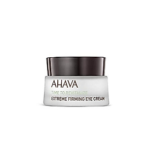 AHAVA Extreme Firming Eye Cream - Firms, Hydrates, Smoothes & Reduce Wrinkles of Eye Area, Enriched with Extreme Complex, Exclusive Dead Sea Osmoter, Peptides, Hyaluronic Acid & Shea Butter, 0.5 Fl.Oz