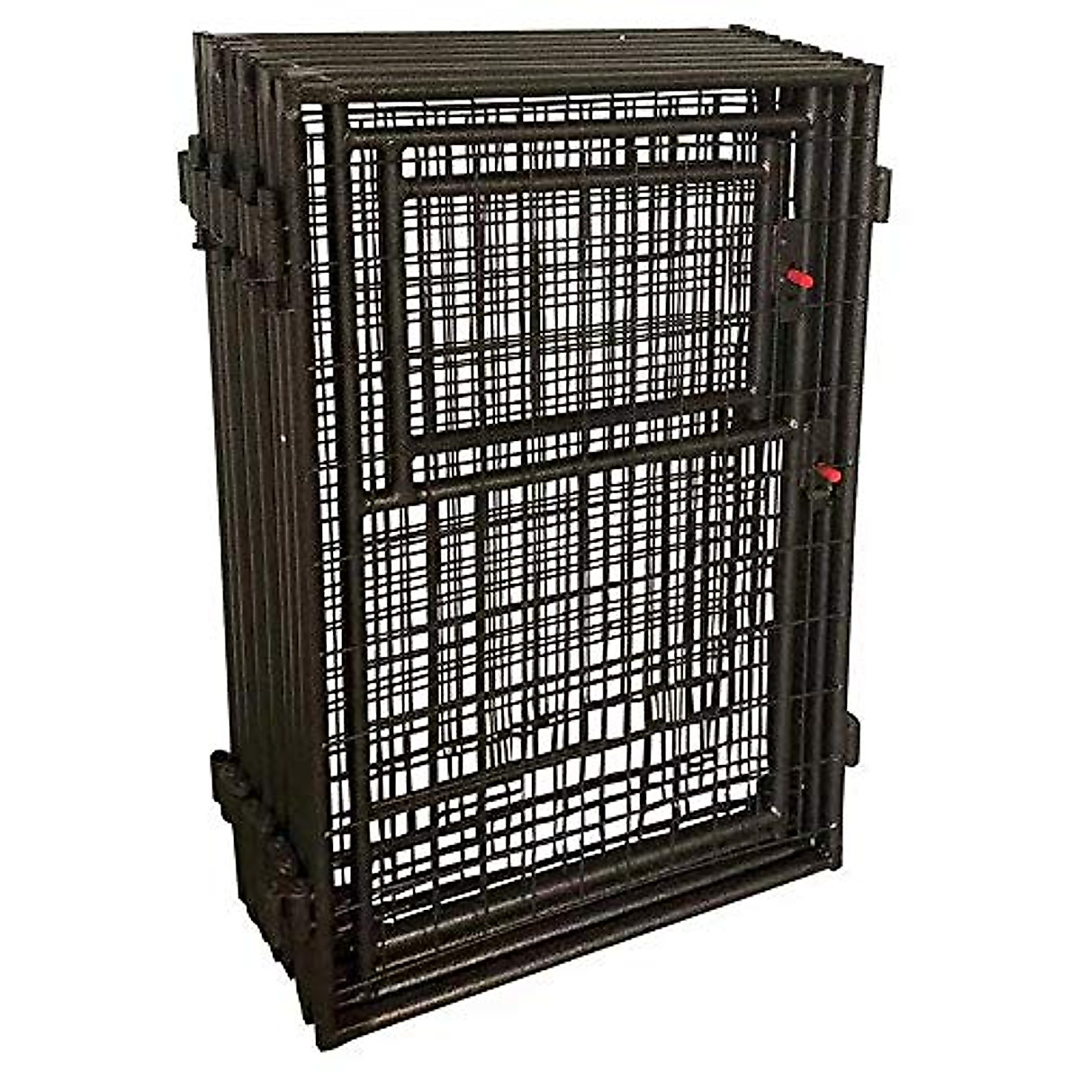 TWO by TWO Haven Expandable Kennel, Black, Medium