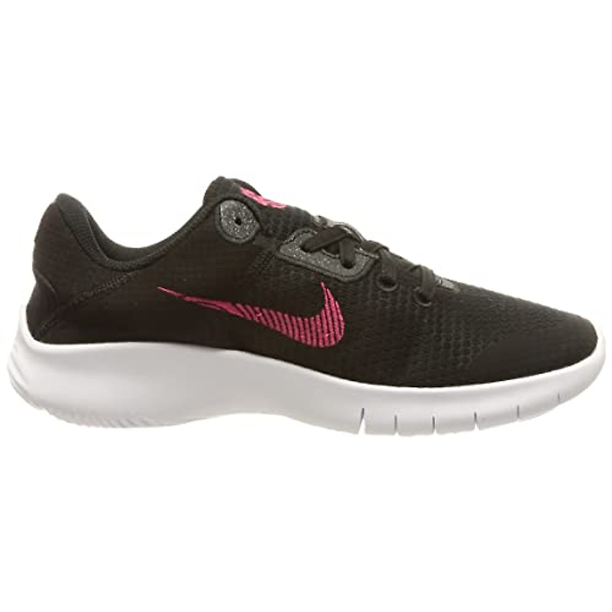 Nike Womens Flex Experience RN 11 Nn Running Trainers, Black/Rush Pink-White, 7.5 M US