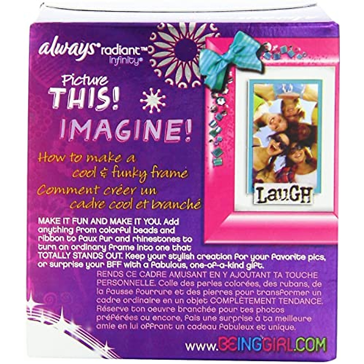 Always Radiant Teen Pads Get Real Regular Unscented w/Wings - 14ct
