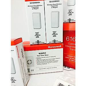 Honeywell Vista 20P, 6160RF, (10) 5816WMWH, Battery, Siren, Jack and Cord Kit Package