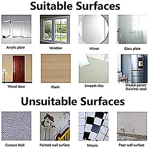 vilihkc 40pcs(20set) Double-Sided Self-Adhesive Wall Hooks Heavy Duty Hooks Multi-Purpose Transparent Adhesive Hooks for Bathroom and Kitchen, Waterproof and Oil-Proof 13.2lb/6kg(Max)