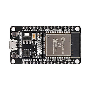 Aokin ESP32 ESP-WROOM-32 Development Board 2.4 GHz WiFi and Bluetooth Dual Cores Microcontroller ESP-WROOM-32 Chip for Arduino NodeMCU, 1 Pcs