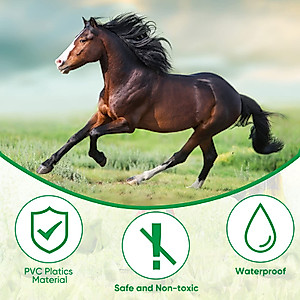 KGDHjuei Horse Measuring Tape for Height and Weight Multifunctional Horse Weight Tape Portable PVC Weight Tape Measure for Horses, 8.2 Feet Long (1)