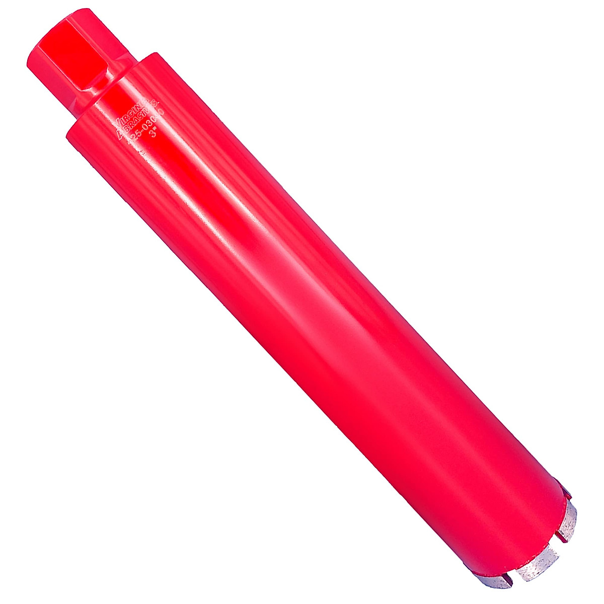 Virginia Abrasives 425-03040 - 1pc 3" x1 4" x 1-1/4"-7 Premium 4" Diamond Core Drill Bits for Wet Cutting & Hole Maximum Drilling Depth & Barrel Coring Reinforced Concrete,Hard Stone,Brick, & Masonry