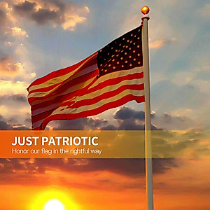 Anley Authentic 3" Flagpole Ball Topper Ornament - Gold Anodized Aluminum Finish - Weatherproof Top Replacement - Fit Standard USA Flag Poles, Pulley Truck & Solar Lights