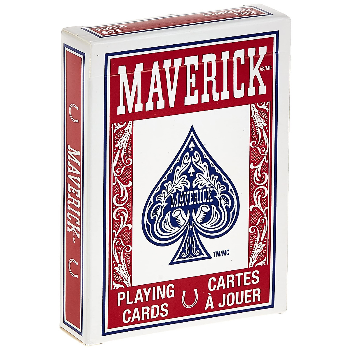 Maverick Standard Index Playing Cards, 1 CT (Colors May Vary)