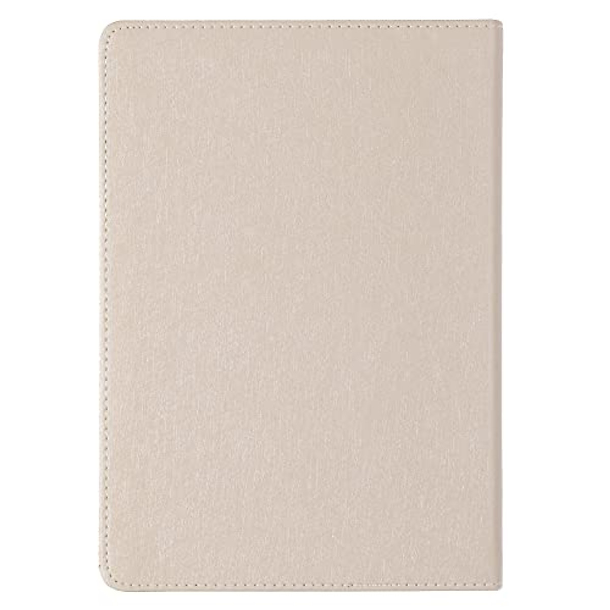 When She Speaks Proverbs 31 Woman Bible Verse Ivory Faux Leather Journal Inspirational Notebook w/Ribbon Marker and Lined Pages, 6 x 8.5 Inches