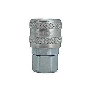 Milton 775 1/4" FNPT A Style Coupler - Box of 10,Silver