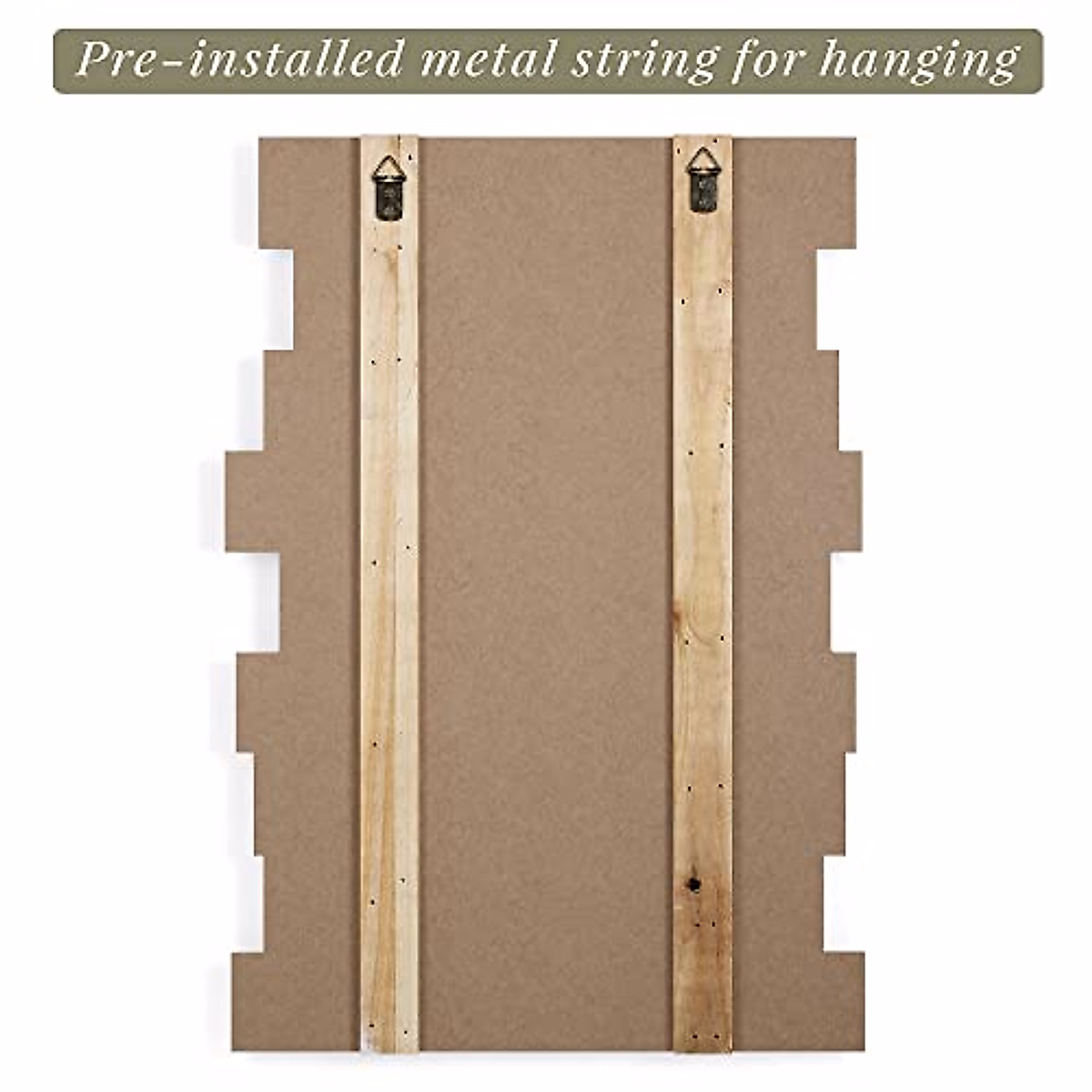 Barnyard Designs 'Lake Rules' Lake House Decor for the Home, Hanging Lake Wall Decor Lake Sign, Lake Signs for Lake House Kitchen, Rustic Lake Decor for Home Sign, 14" x 21"