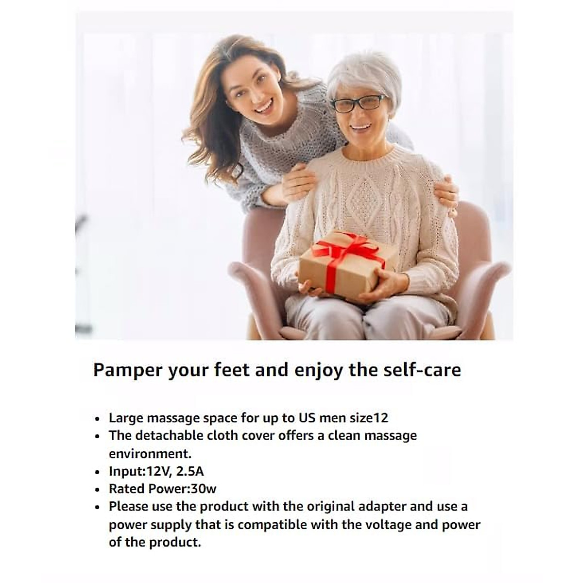 RENPHO Foot Massager with Heat, FSA & HSA Eligible, Electric Foot Massage with Remote, Prime Deals Today 2024, Shiatsu Foot Massager for Foot Care, Fits Feet Up to Men Size 12, Great Gifts for Him Her