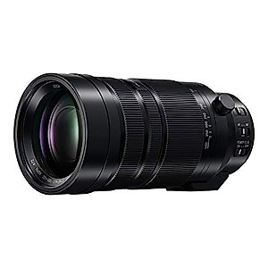 PANASONIC LUMIX G LEICA DG VARIO-ELMAR PROFESSIONAL LENS, 100-400MM, F4.0-6.3 ASPH., MIRRORLESS MICRO FOUR THIRDS, POWER OPTICAL I.S., H-RS100400 (USA BLACK)