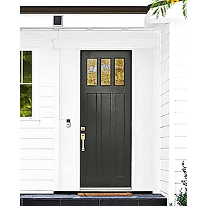 Ring Solar Panel For Ring Video Doorbell 2, Video Doorbell 3, Video Doorbell 3.1, Video Doorbell 3+ and Video Doorbell 4, Battery Doorbell Plus - White