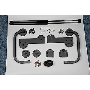 TOPOWN 2-Sets Murphy Bed Kit DIY Kit for Murphy Full-Size Bed Vertical Murphy Bed Hardware Kit for Folding Cabinet Wall Bed DIY Murphy Bed Kit Murphy Bed Hardware Bed Hardware(Full-Size, Vertica