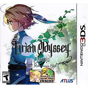 Etrian Odyssey Untold: Millennium Girl w/ Bonus Design Book & CD Nintendo 3DS
