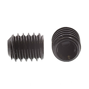 Prime-Line 9184072 Socket Set Screws, 5/16 in-18 X 3/8 in, Black Oxide Coated Steel (10 Pack)