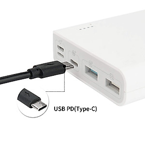 ANDYCINE 12V USB PD Power Pipe for BMPCC Blackmagic Pocket Cinema Camera 4K & 6k&6K Pro USBC PD Power Cable, Power Your Camera from Any USB-C PD Device