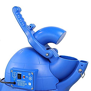 Paragon - Manufactured Fun Cooler Snow Cone Machine for Professional Concessionaires Requiring Commercial Heavy Duty Snow Cone Equipment 1/3 Horse Power 792 Watts, Blue, (6133410)