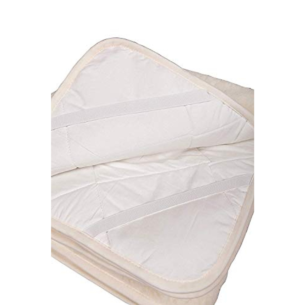 Mattress Topper Sheet Protector Underblanket Extra Thick Mattress pad Cover Woolmark Under Blanket (King 76" x 80" - 190 x 200 cm)