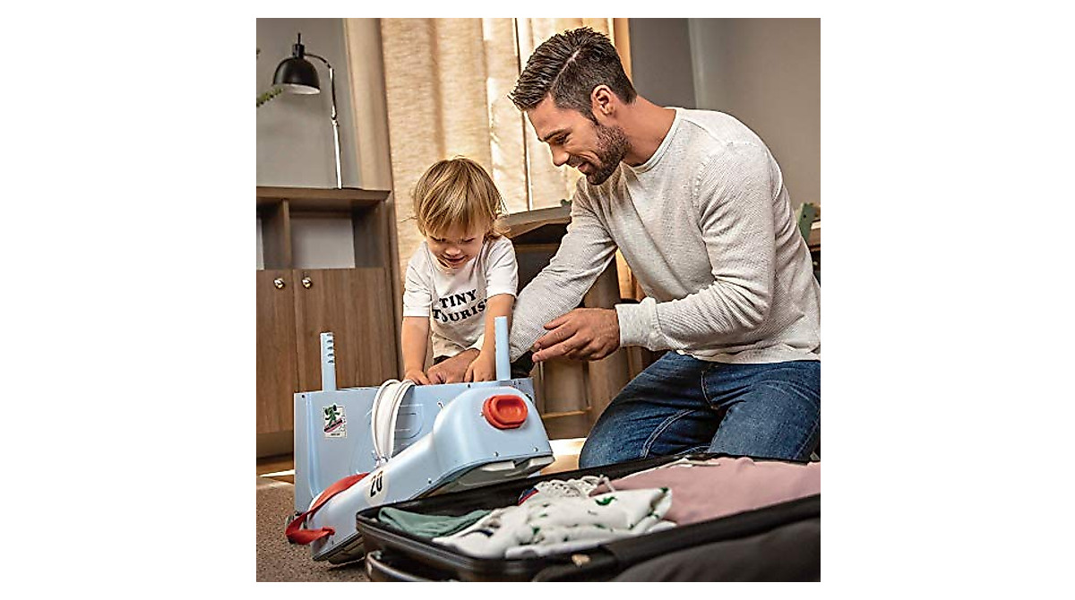 JetKids BedBox - Ride-On Suitcase & In-Flight Bed for Kids 3-7