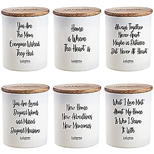 LaLeena Friendship Candle Presents for Friends - Scented Candle - Funny Candles for Home - Birthday Presents for Friends (Large 14 oz) (Laugh So Hard Pee a Little, Vanilla)