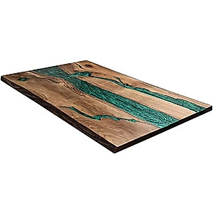 Epoxy Table, Epoxy Resin River Table, Live Edge Wooden Table, Natural Wood,Dining table, Natural Epoxy Table, Resin Table