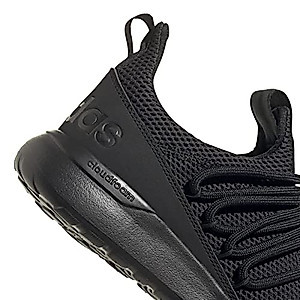 adidas Men's Lite Racer Adapt 3.0 Wide Running Shoe, Black/Grey, 10.5